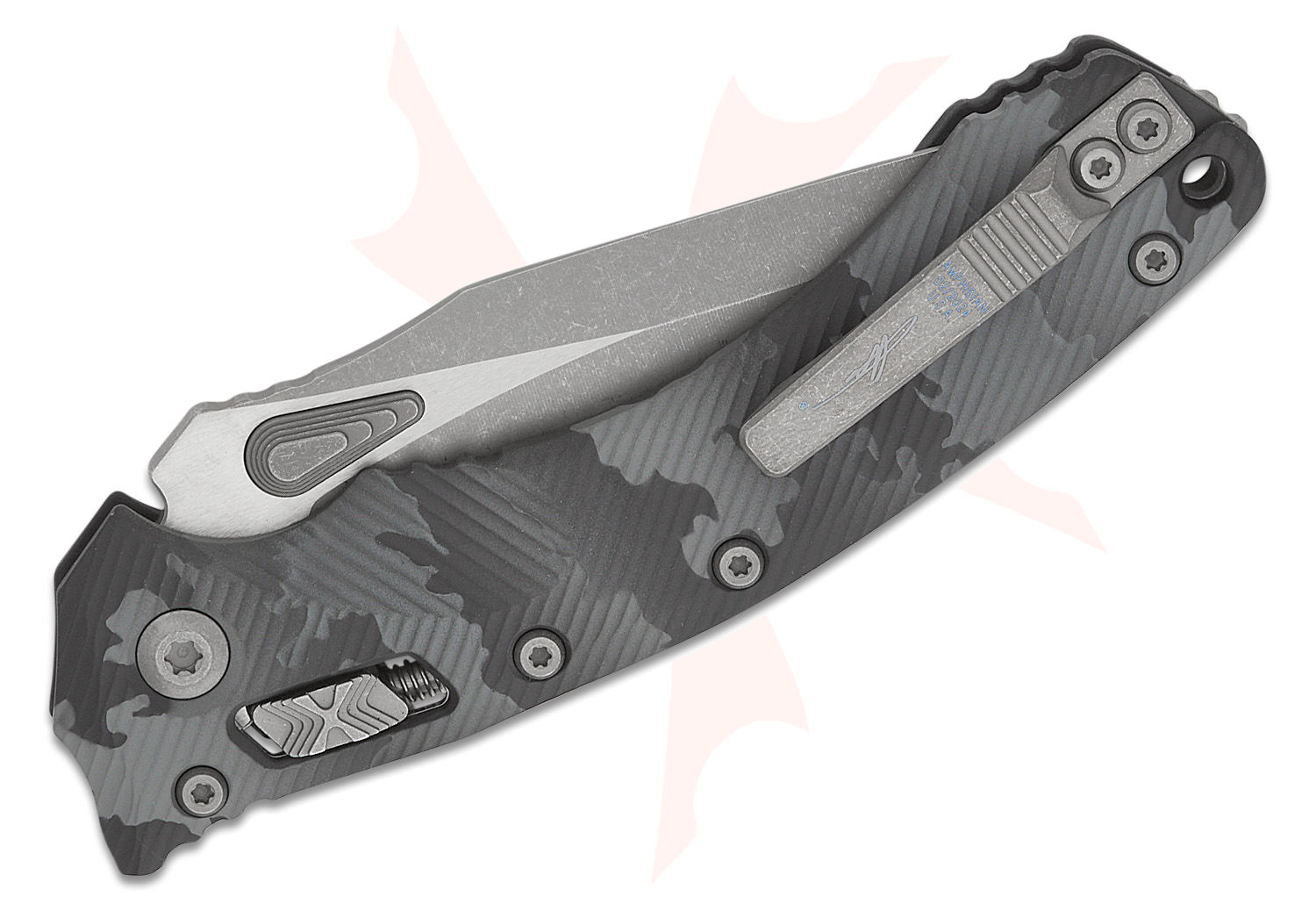 Microtech Signature Series Amphibian RAM-LOK Manual Folding Knife 3.875 ...