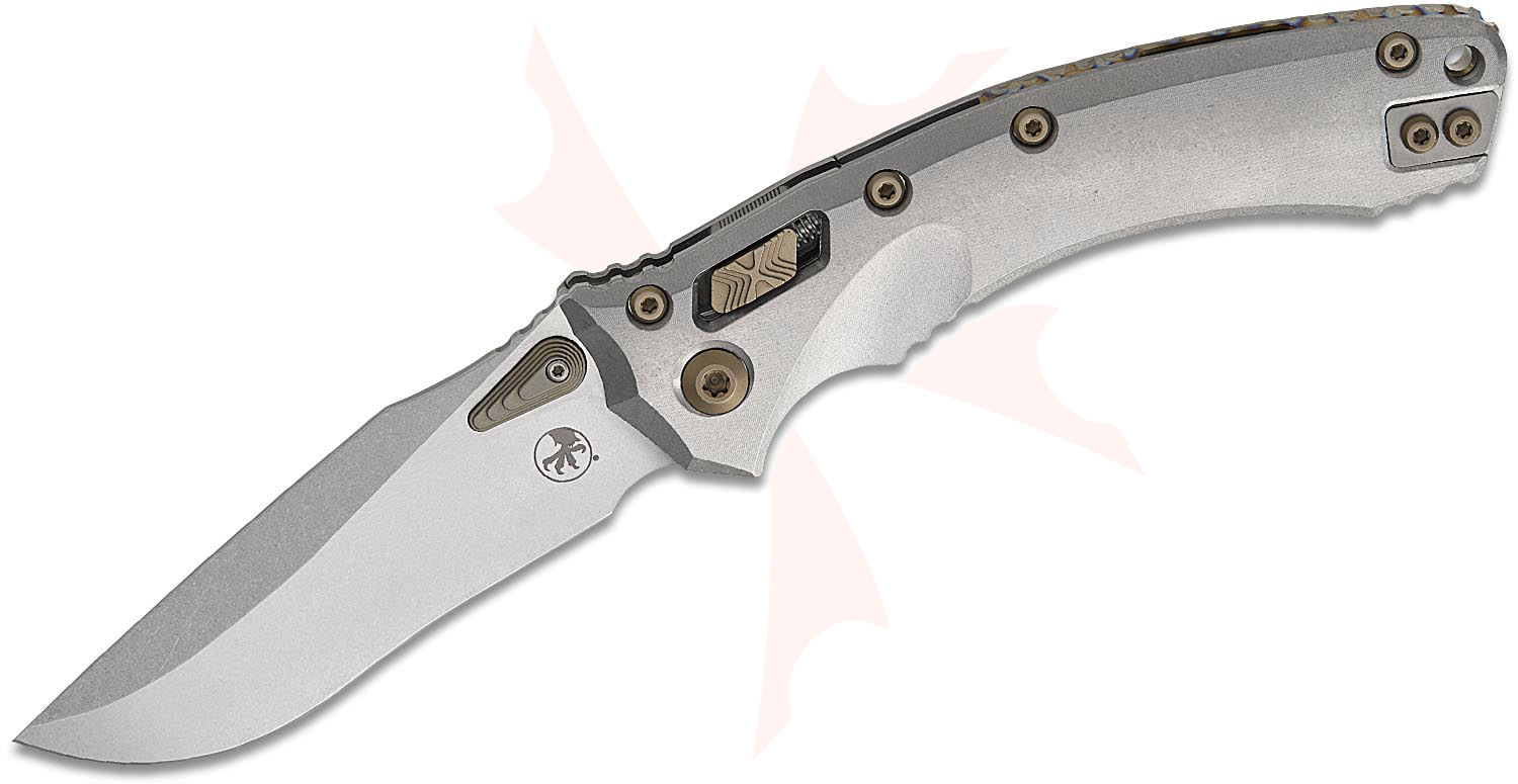 Microtech 137RL-10MS4 Marfione Select Amphibian RAM-LOK Manual Folding ...