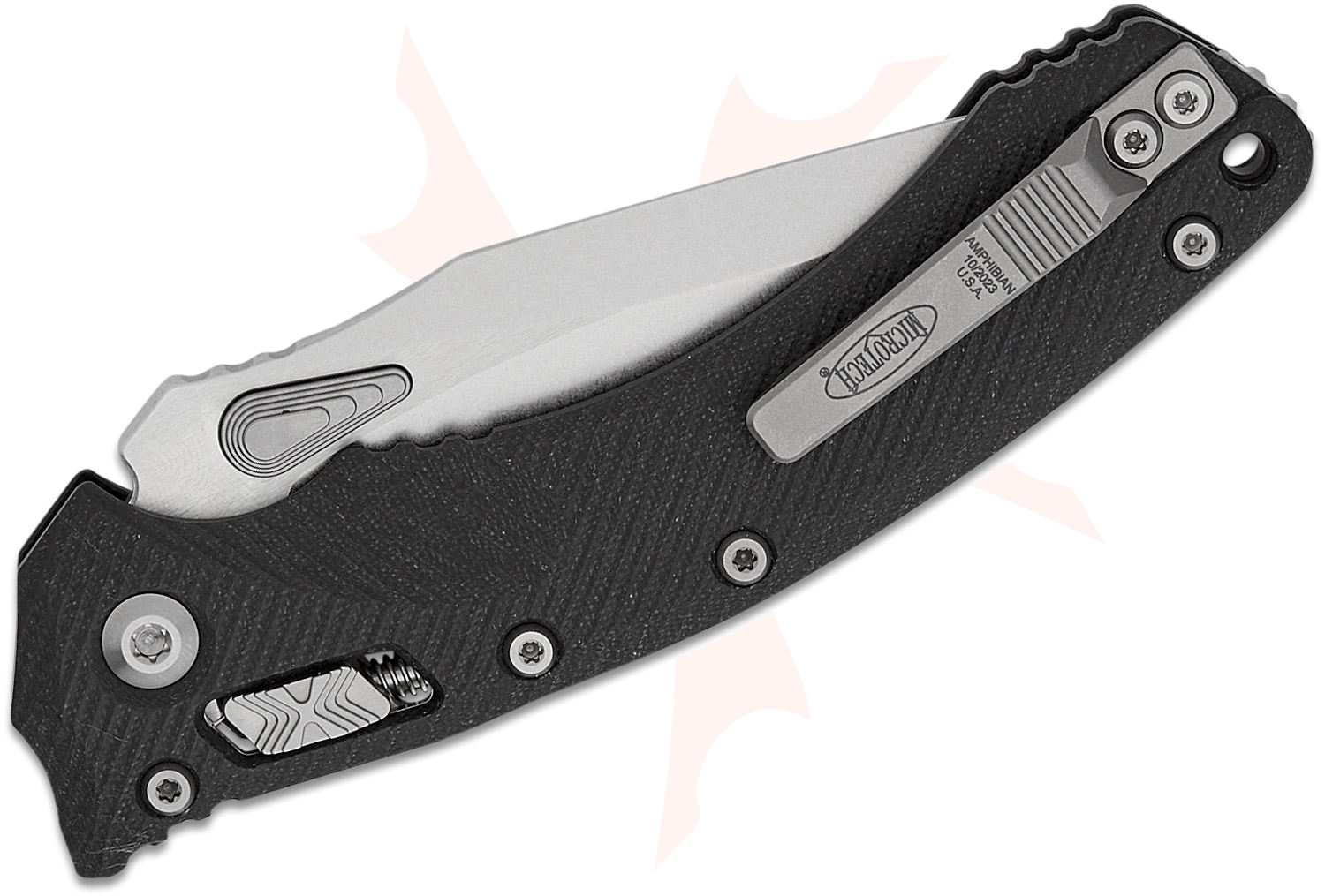 Microtech Amphibian RAM-LOK Manual Folding Knife 3.875" Bohler M390MK ...