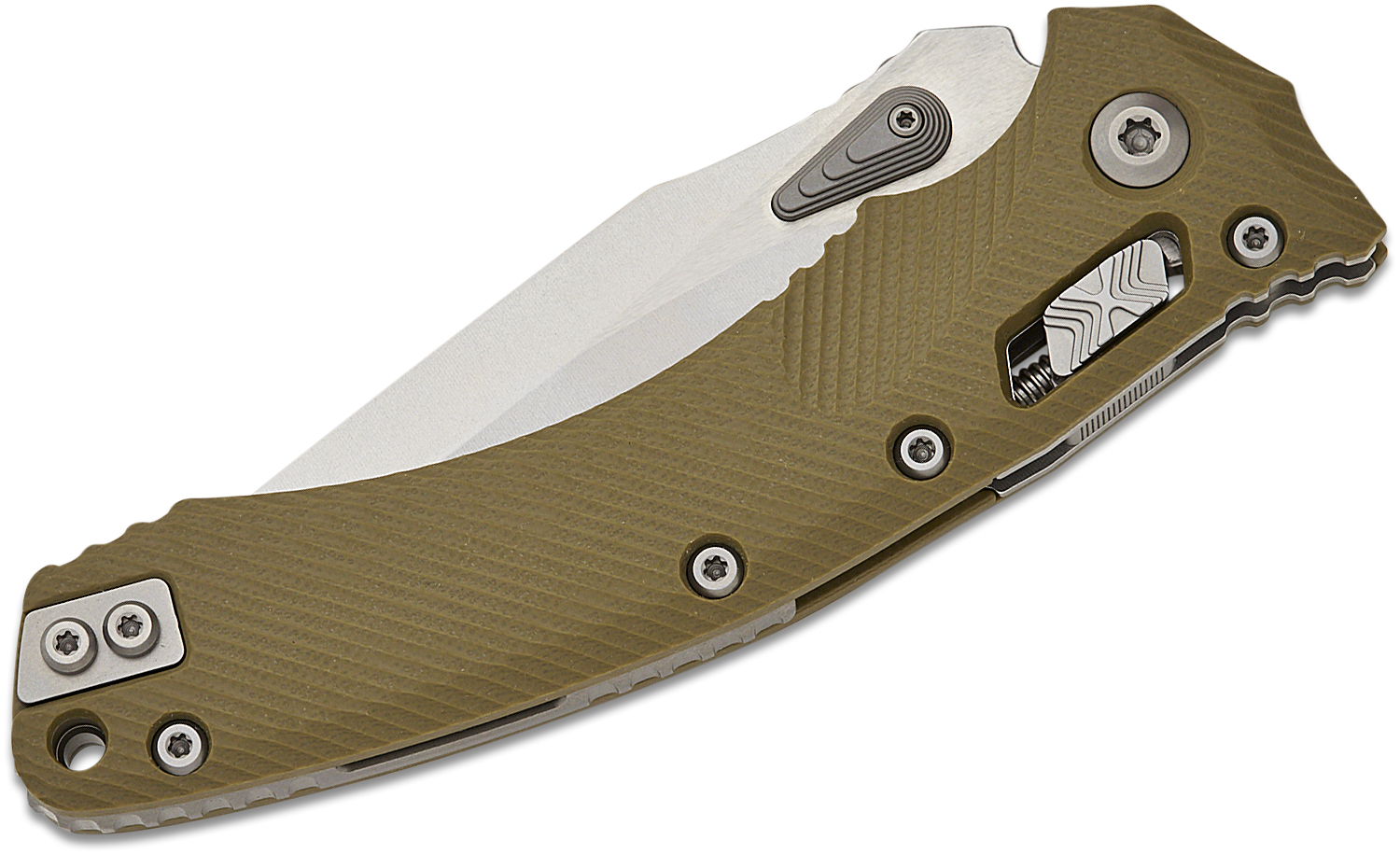 Microtech Amphibian RAM-LOK Manual Folding Knife 3.875" Bohler M390MK ...