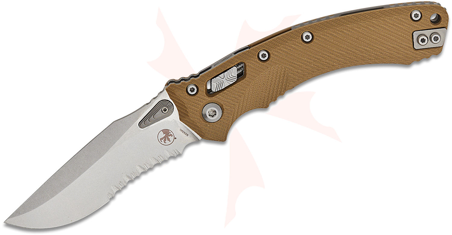 Microtech Amphibian RAM-LOK Manual Folding Knife 3.875" Bohler M390MK ...