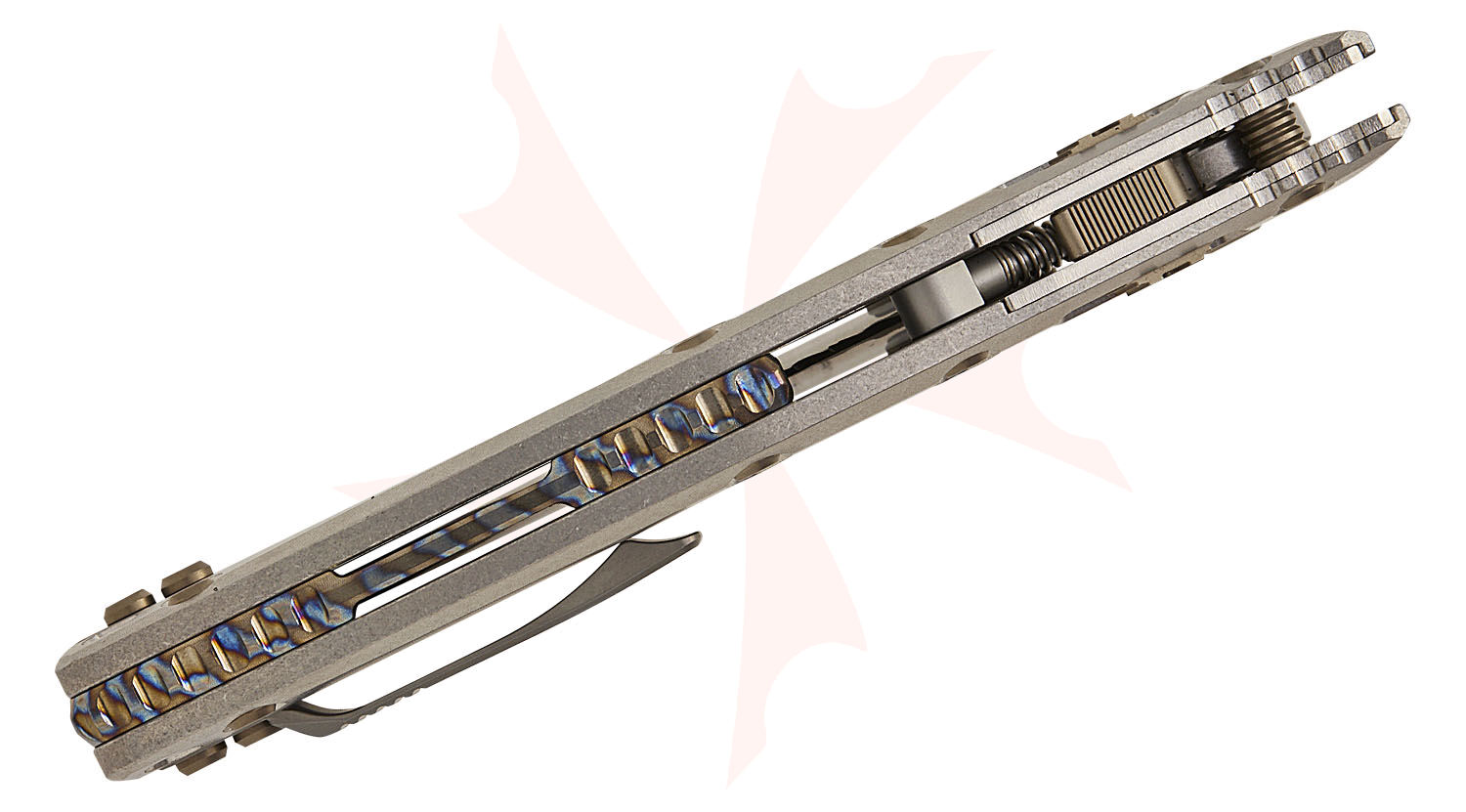 Microtech 137RL-11MS4 Marfione Select Amphibian RAM-LOK Manual Folding ...