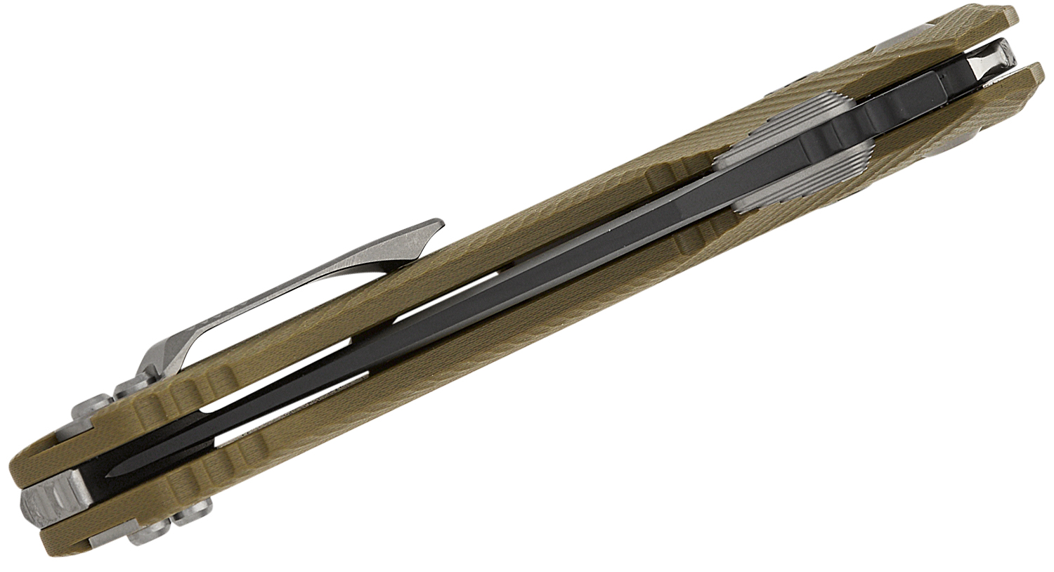 Microtech Amphibian RAM-LOK Manual Folding Knife 3.875" Bohler M390MK ...