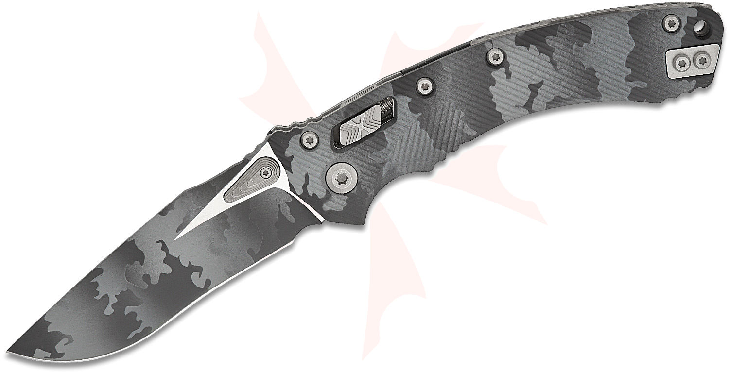 Microtech Signature Series Amphibian RAM-LOK Manual Folding Knife 3.875 ...