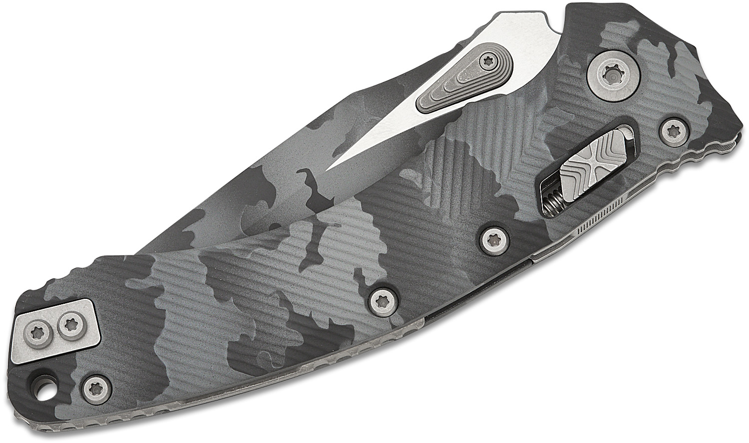 Microtech Signature Series Amphibian RAM-LOK Manual Folding Knife 3.875 ...