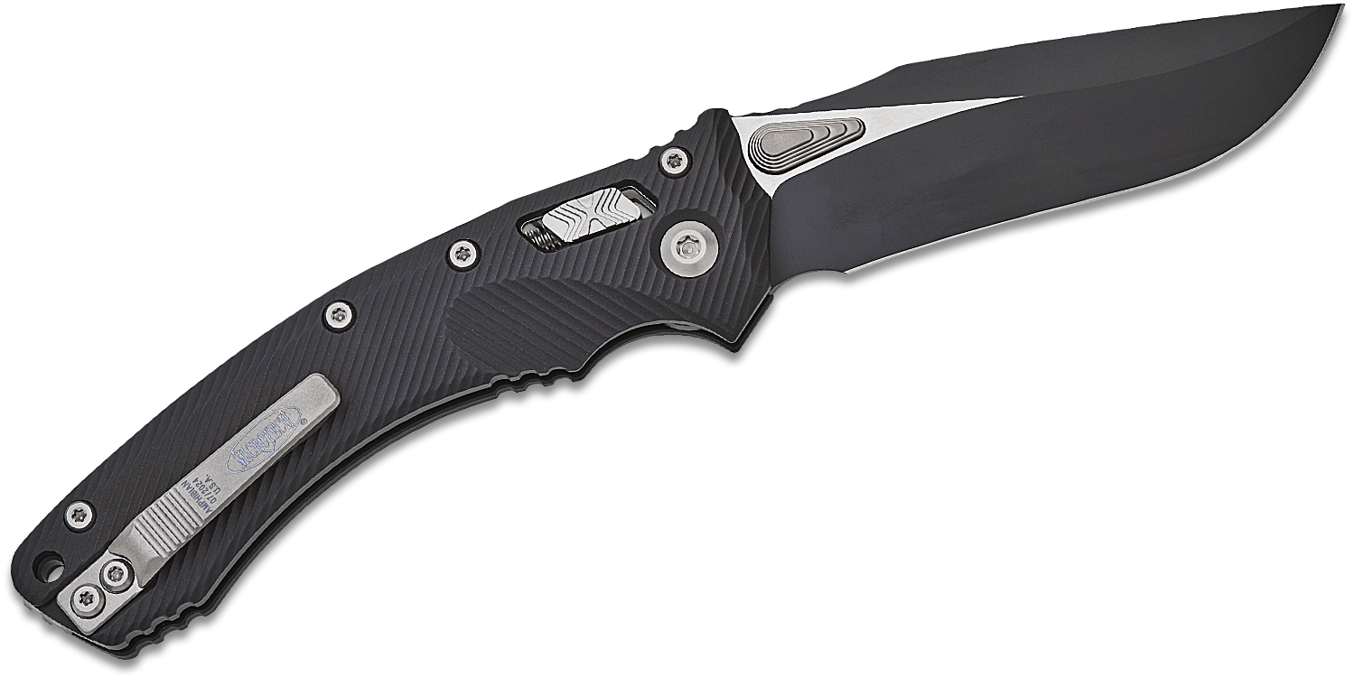 Microtech Amphibian RAM-LOK Manual Folding Knife 3.875" Bohler M390MK ...