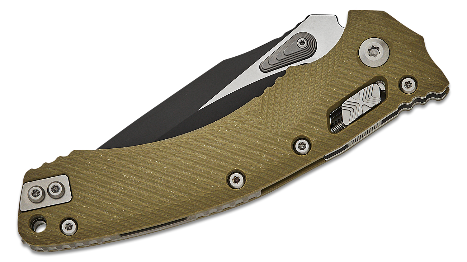 Microtech Amphibian RAM-LOK Manual Folding Knife 3.875" Bohler M390MK ...