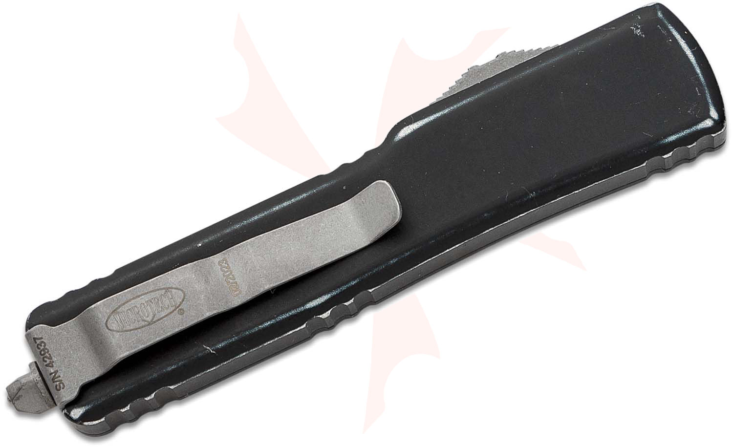 Microtech 147-D12DBK UTX-70 AUTO OTF Knife 2.41" Apocalyptic Double ...