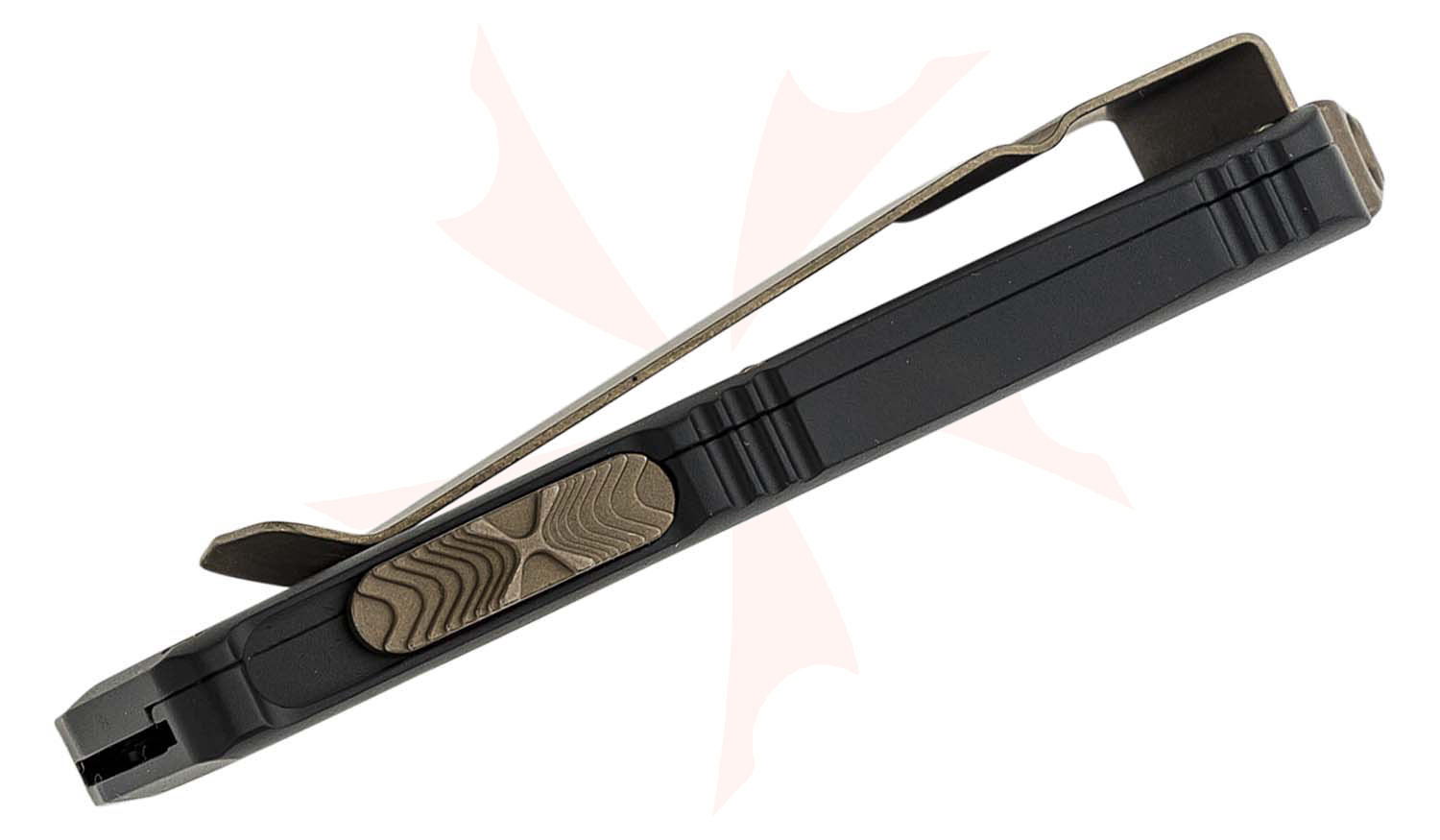 Microtech 157-15AP Exocet OTF Money Clip AUTO Knife 1.98" Bronze ...