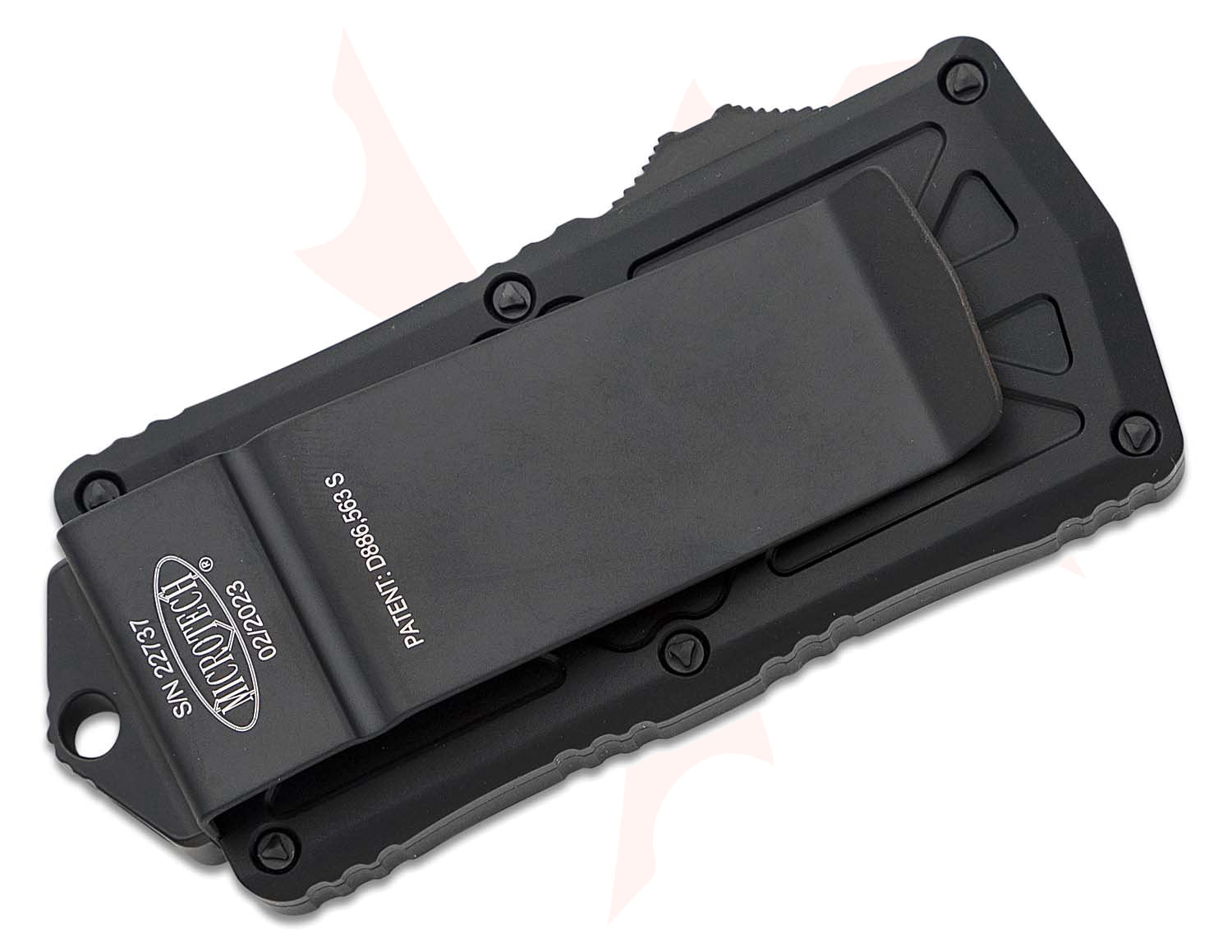 Microtech 157-D3T Exocet Tactical OTF Money Clip AUTO Knife 1.98" Black ...
