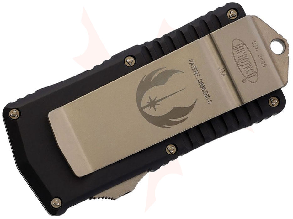 Microtech 158-1JM Exocet Jedi Master OTF Money Clip AUTO Knife 1.98 ...
