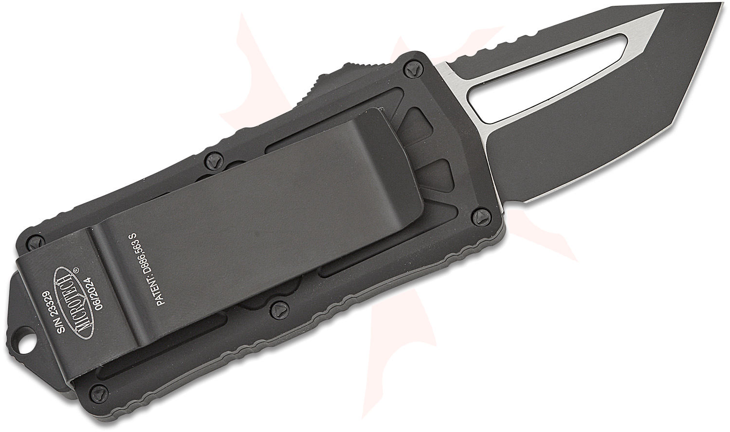 Microtech 158-1T Exocet Tactical OTF Money Clip AUTO Knife 1.98" Black ...