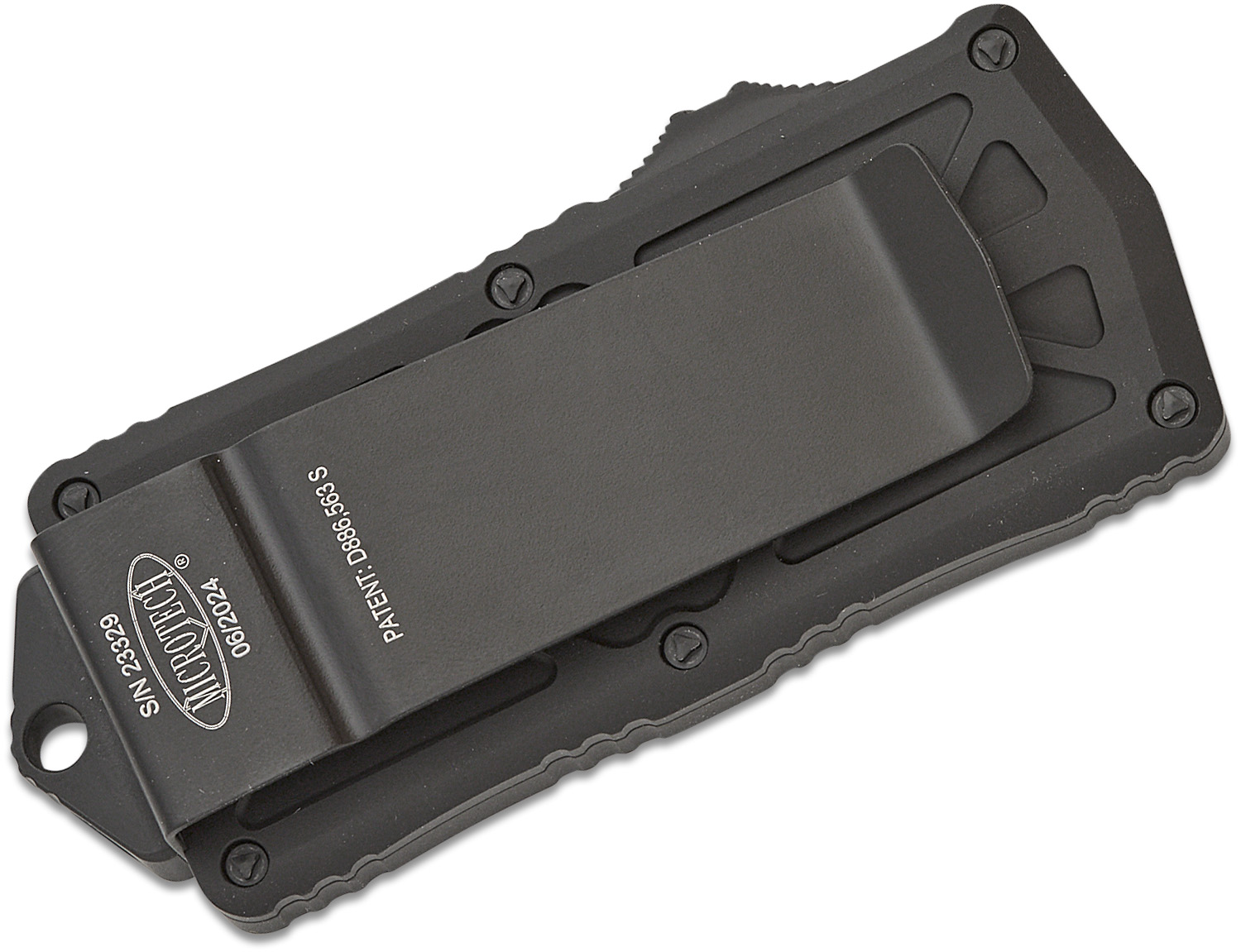 Microtech 158-1T Exocet Tactical OTF Money Clip AUTO Knife 1.98" Black ...