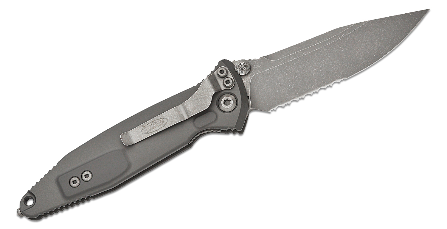 Microtech 160-11APNC Socom Elite Manual Folding Knife 4.05" Apocalyptic ...