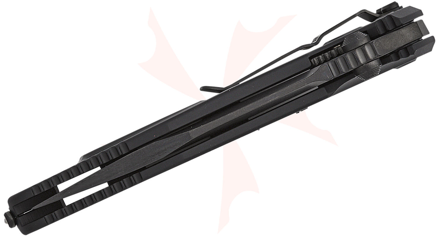 Microtech 160-1DLCTSH Signature Series Socom Elite Shadow Manual Folding Knife 4.05" Black DLC ...