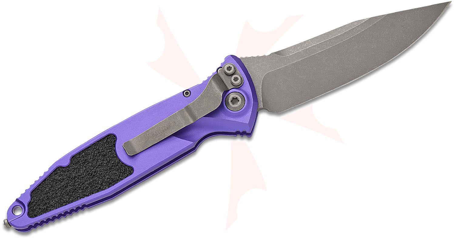 Microtech 160A-10APPU Socom Elite AUTO Folding Knife 4.05" Apocalyptic ...