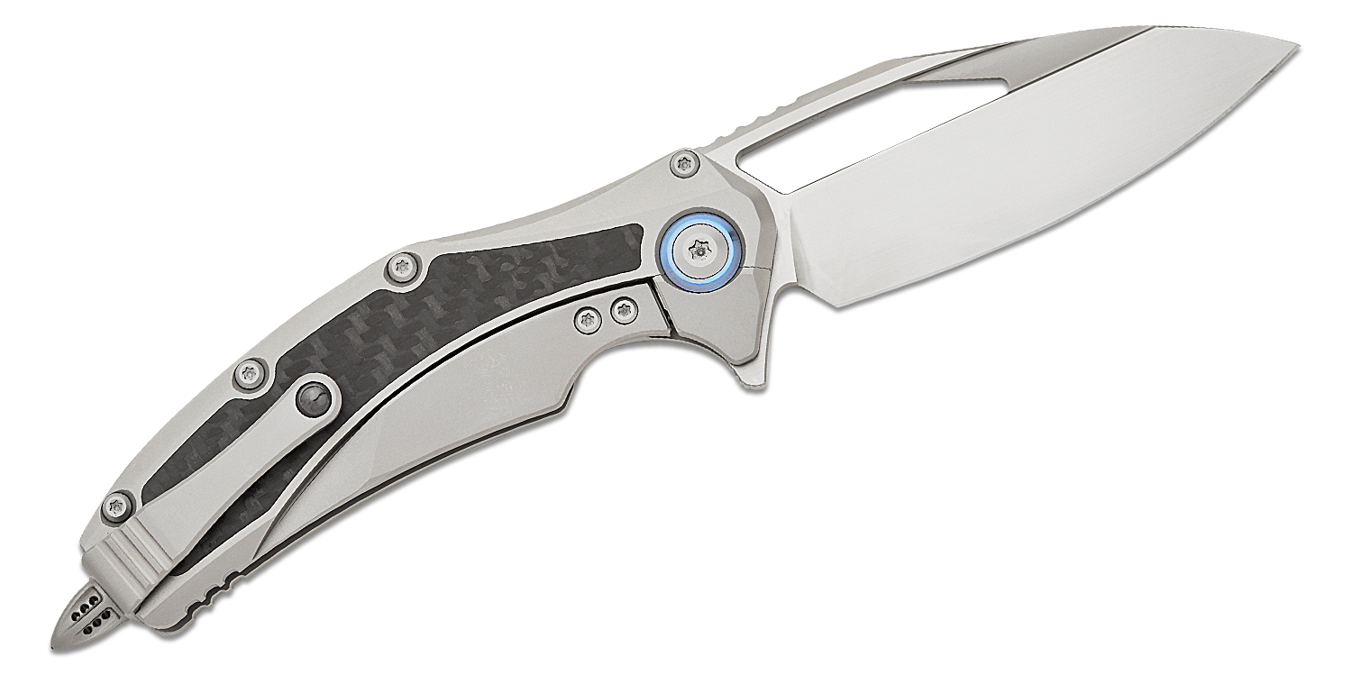 Microtech Matrix Manual Folding Knife 3.77" M390 Hand Rubbed Modified ...