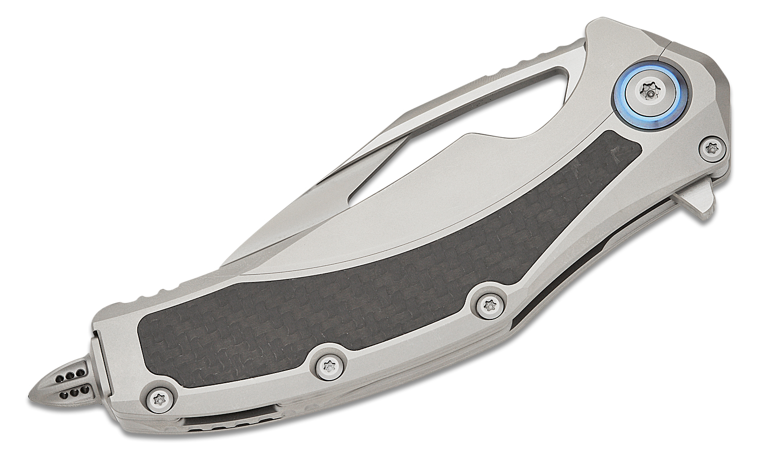 Microtech Matrix Manual Folding Knife 3.77" M390 Hand Rubbed Modified ...