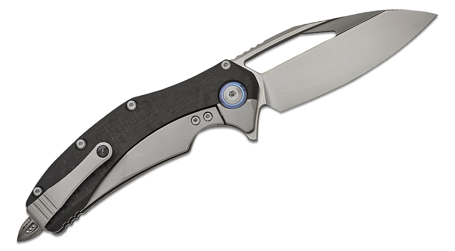 Microtech Matrix Manual Folding Knife 3.77" M390 Hand Rubbed Modified ...