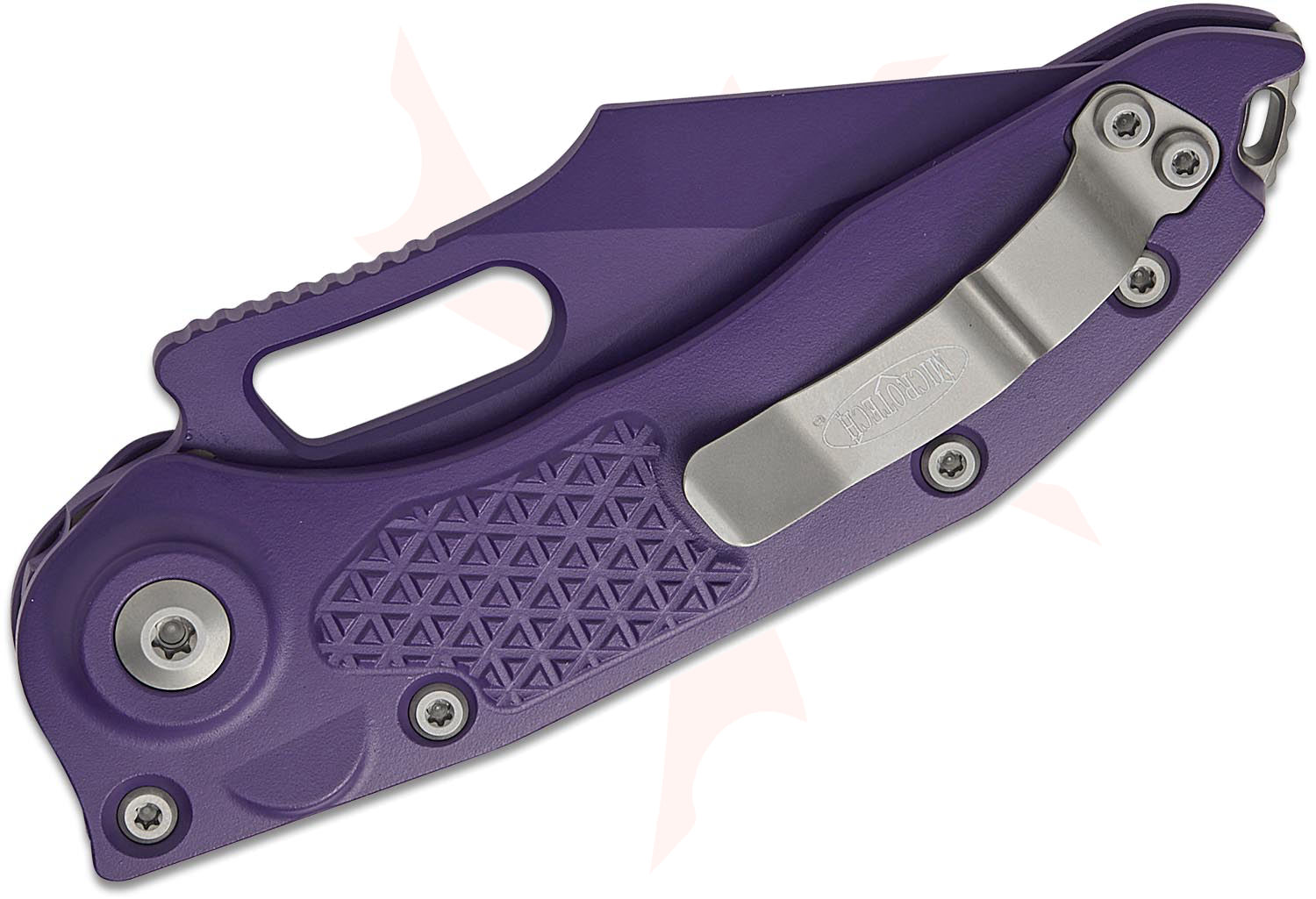 Microtech/Borka Blades 169-1PU-X16 AUTO Stitch Folding Knife 3.625 ...