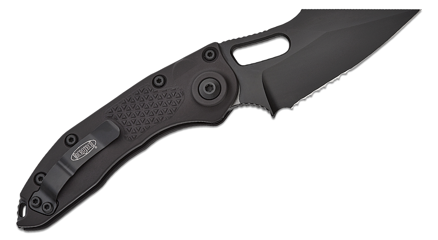 Microtech/Borka Blades 169-2T Tactical AUTO Stitch Folding Knife 3.625 ...