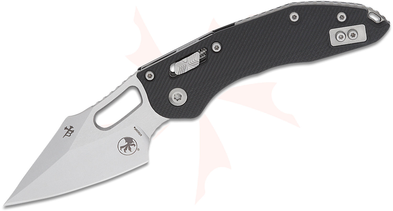 Microtech 169RL-10FLGTBK Stitch RAM-LOK Manual Folding Knife 3.625 ...