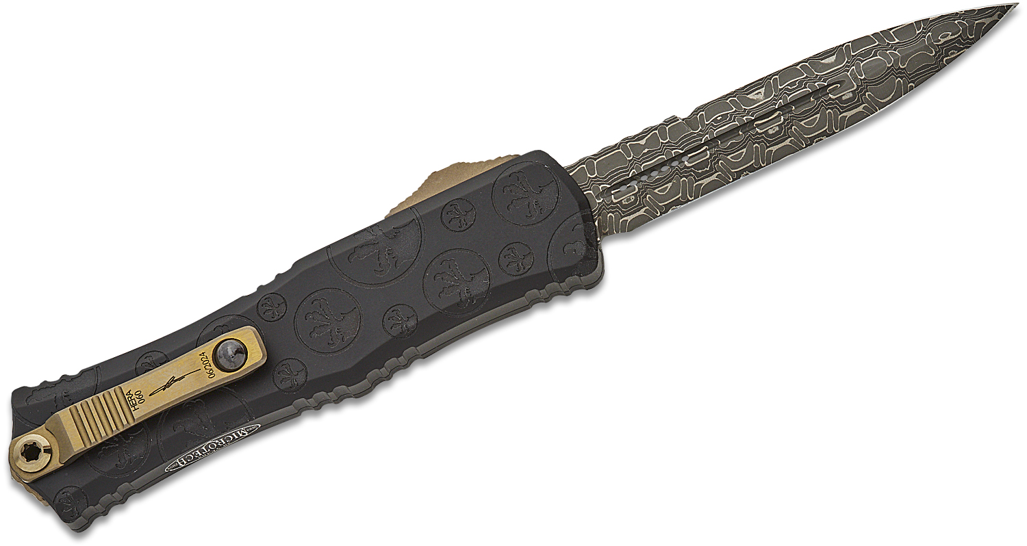 Microtech 1701M-16CBS30TH Signature Series Hera II Mini 30th ...