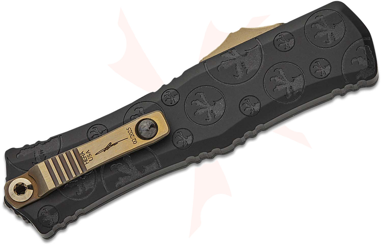 Microtech 1701M-16MS4 Signature Series Marfione Select Hera II Mini OTF ...