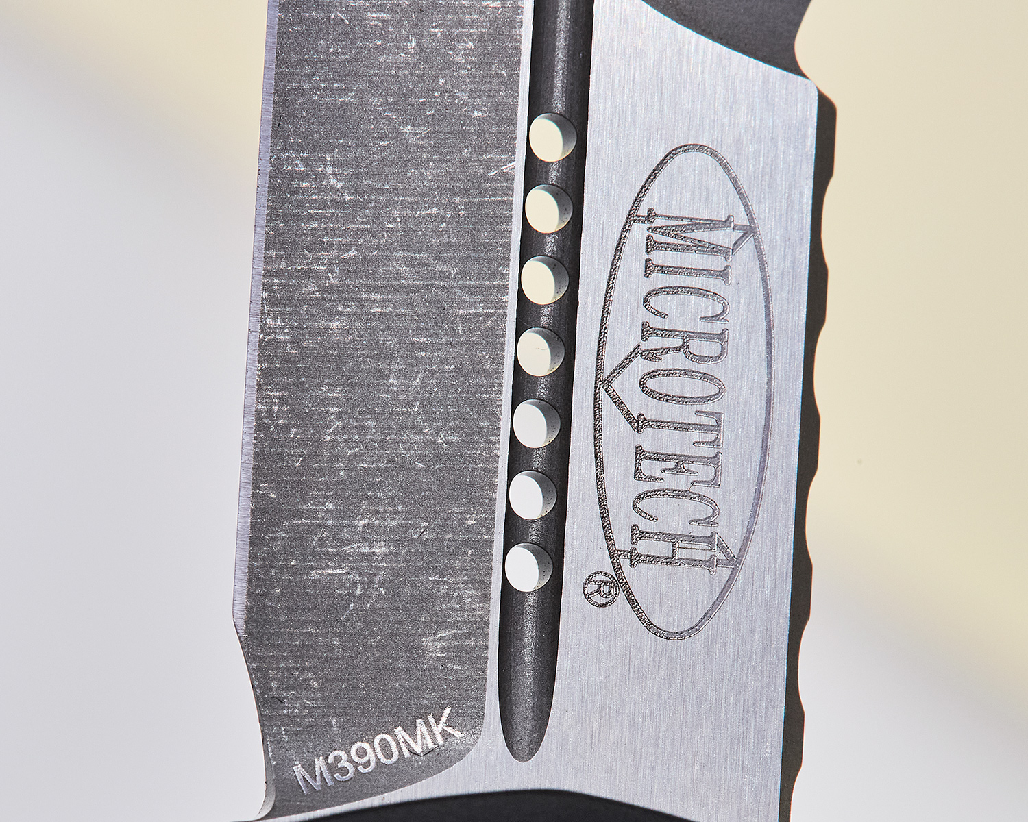 Microtech 1701M-1TQ Hera II Mini OTF AUTO Knife 3" M390MK Black Double ...