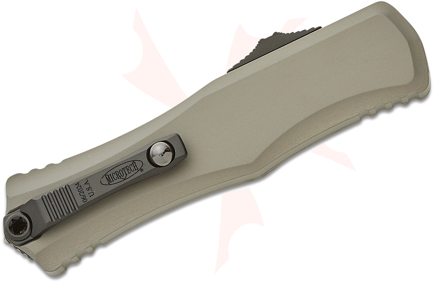 Microtech 1702-1NC Hera II Tactical OTF AUTO Knife 4" M390MK Black ...