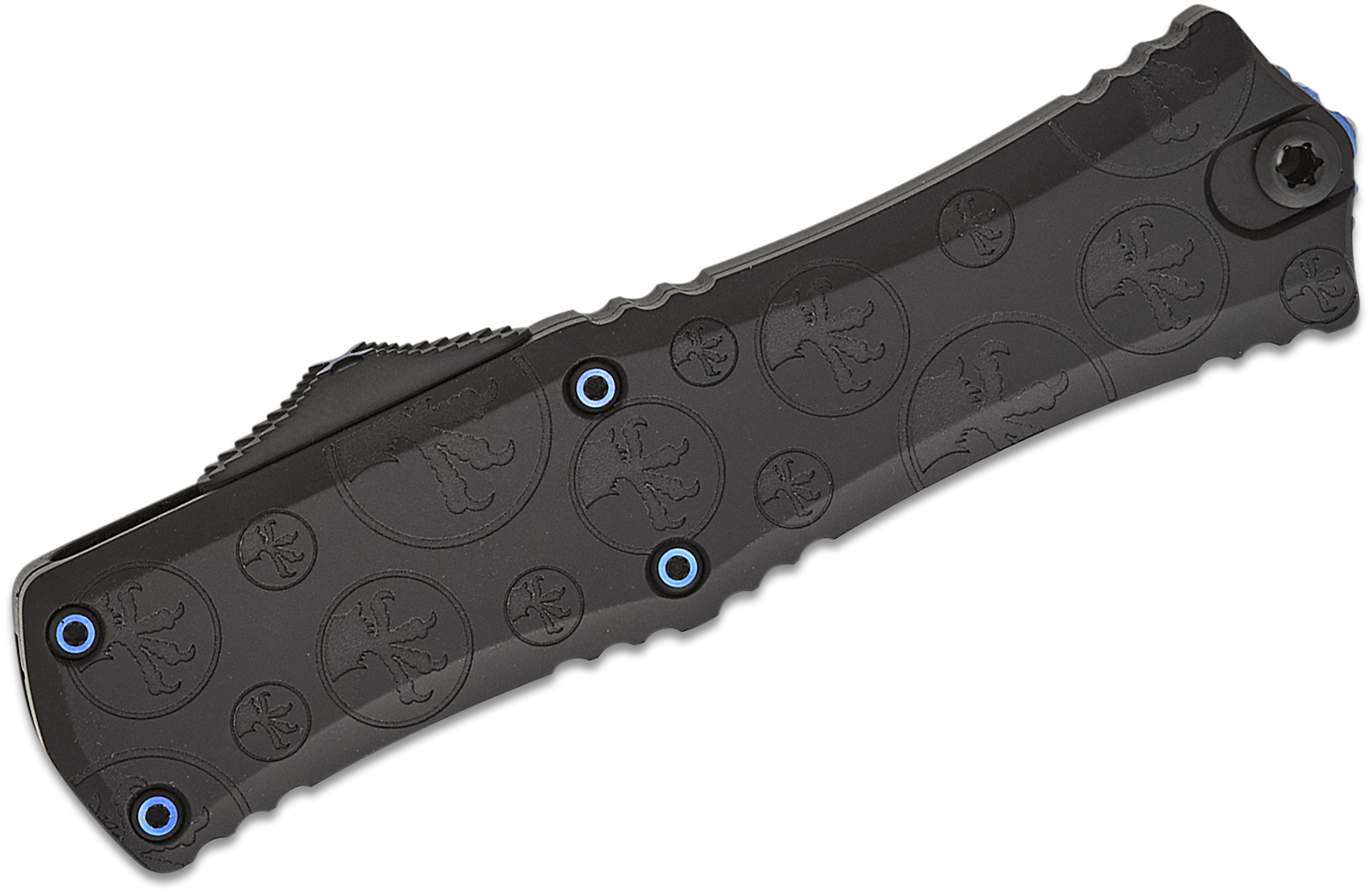 Microtech Signature Series Hera II Mini OTF AUTO Knife 3" VF Blued ...