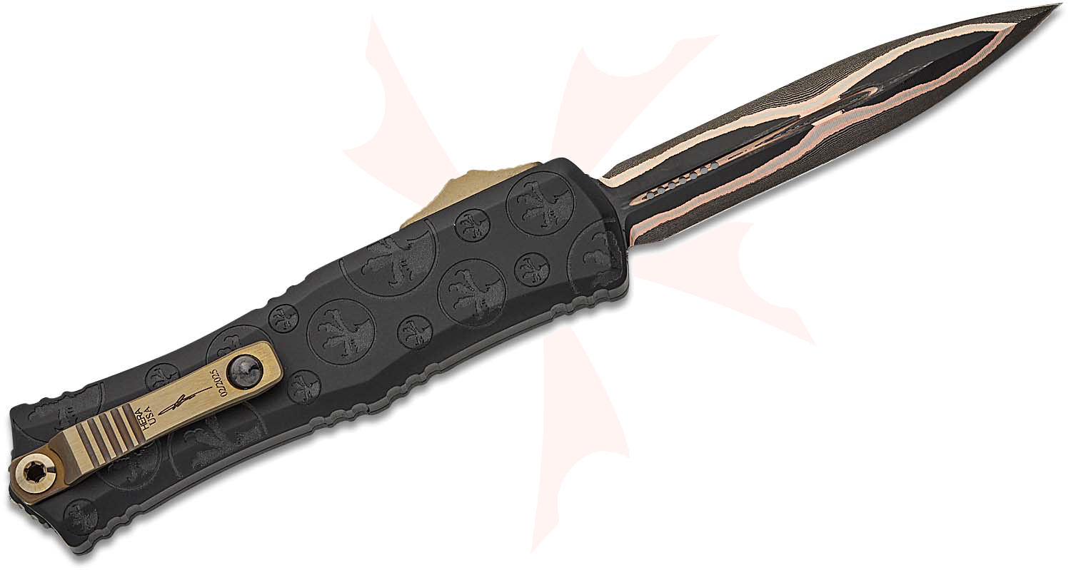 Microtech 1702M-16MS2 Signature Series Marfione Select Hera II Mini OTF ...