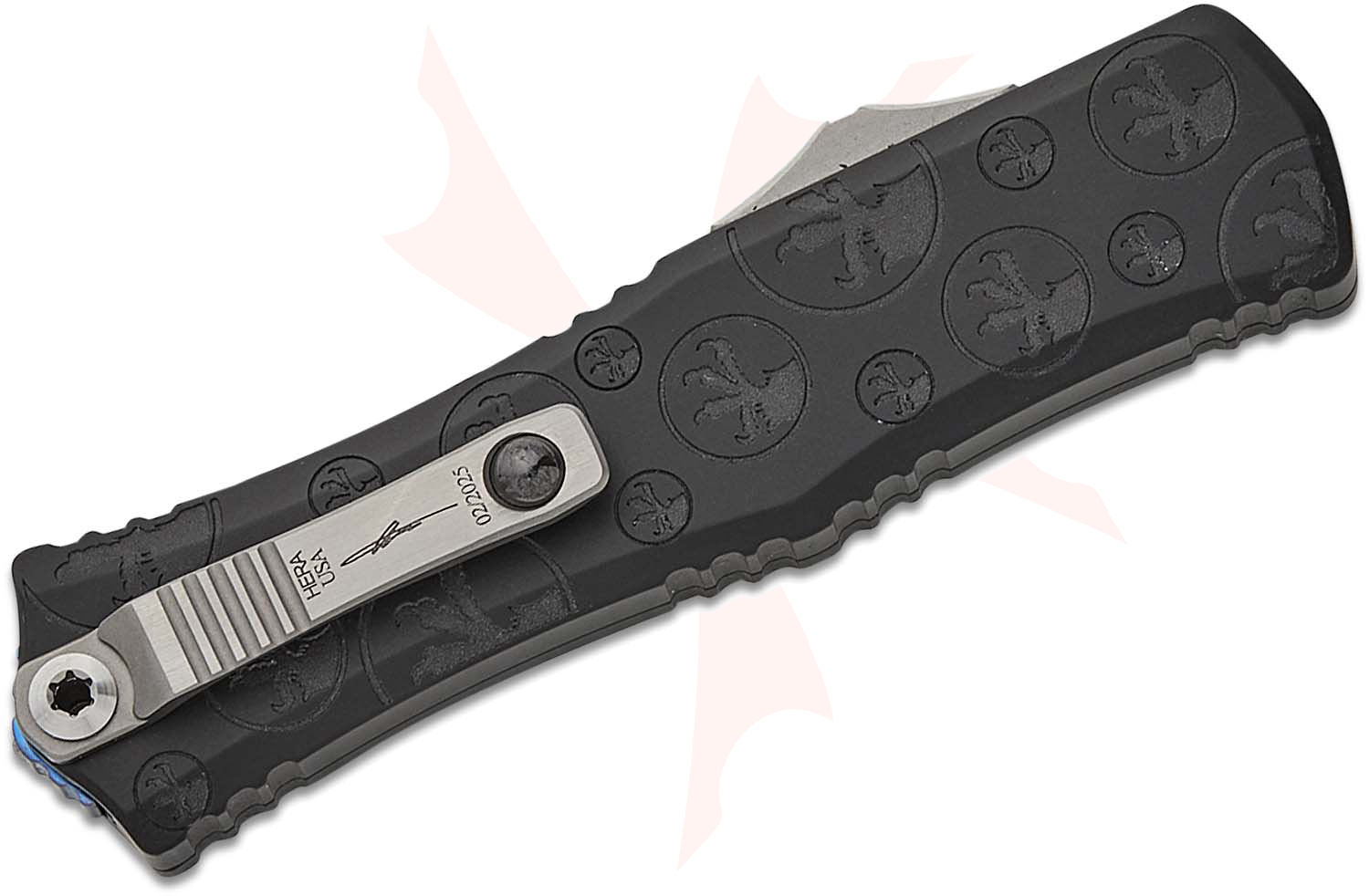 Microtech 1702M-16MS3 Signature Series Marfione Select Hera II Mini OTF ...