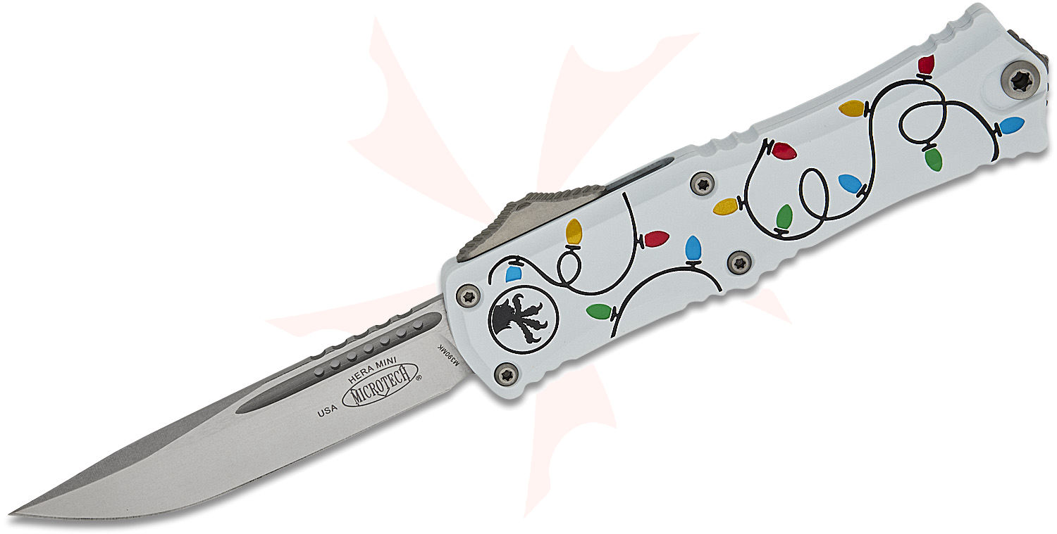 Microtech 1703M-10WHCMAS Signature Series Hera II Mini OTF AUTO Knife 3 ...