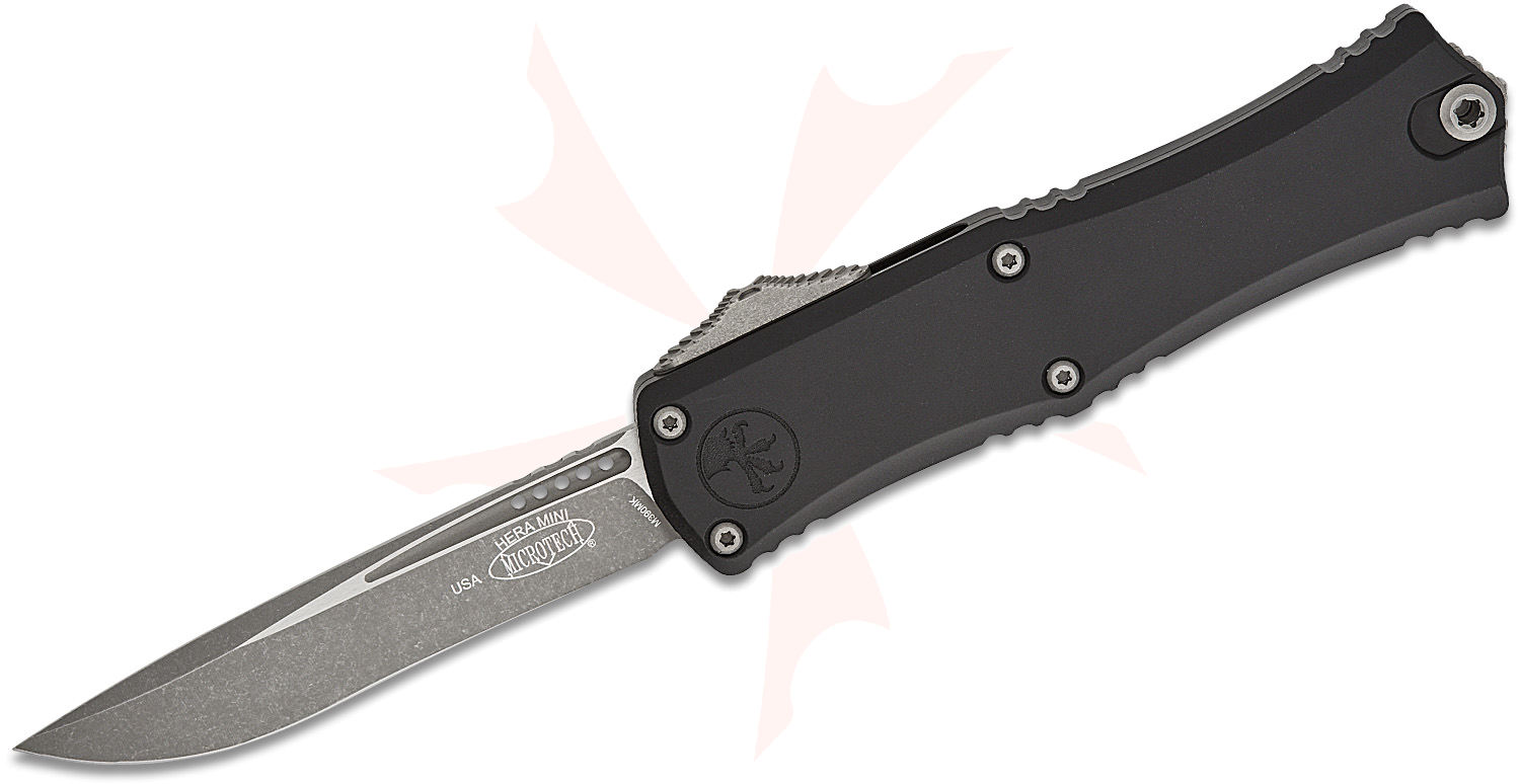 Microtech 1705M-10AP Hera II Mini OTF AUTO Knife 3" M390MK Apocalyptic ...