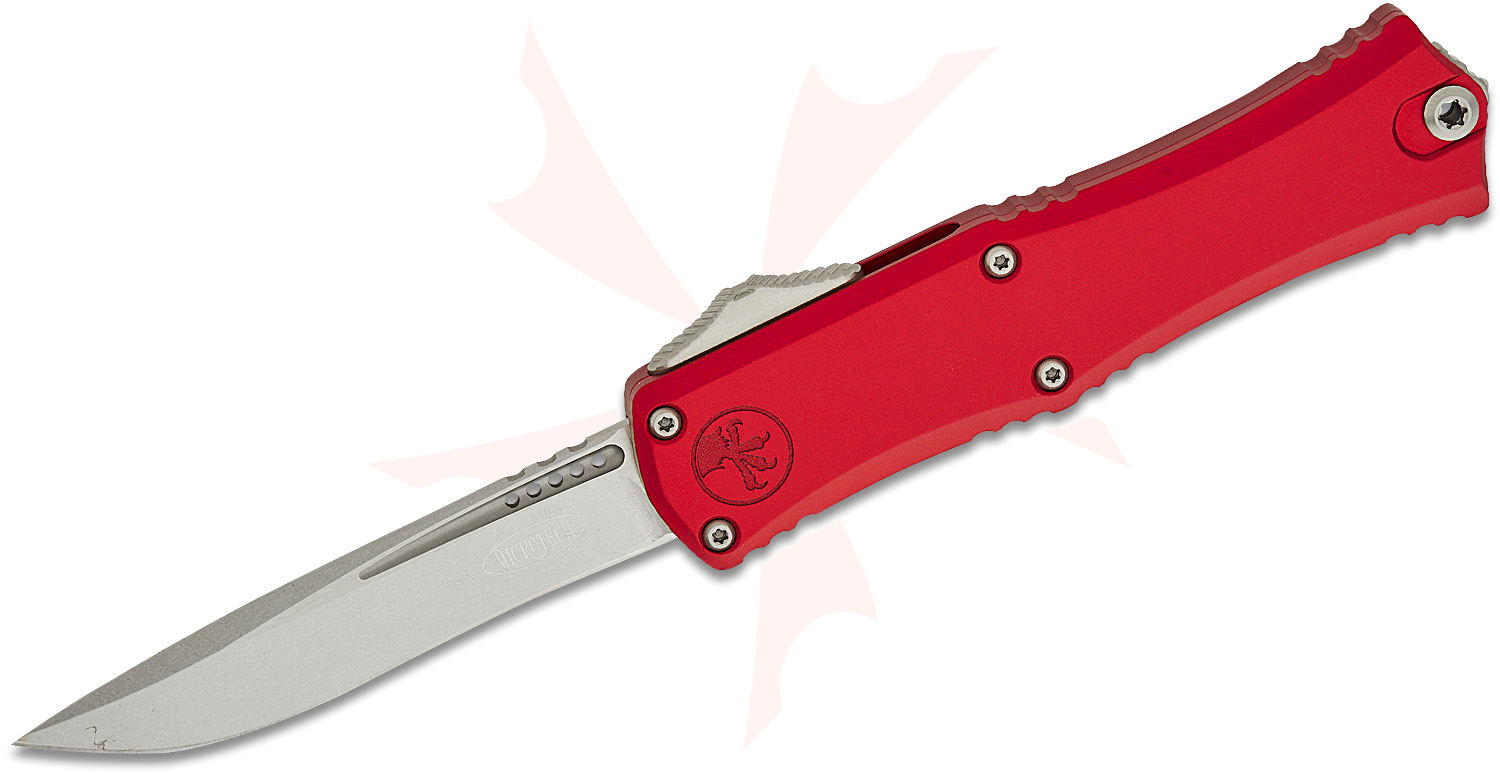 Microtech 1705M-10RD Hera II Mini OTF AUTO Knife 3" M390MK Stonewashed ...