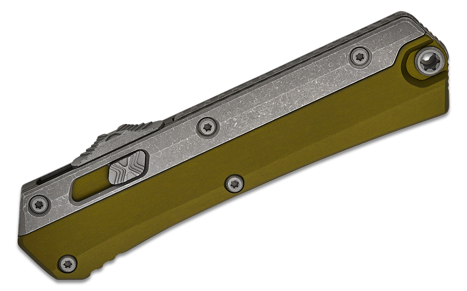 Microtech 184-10APOD Glykon AUTO OTF Knife 3.75" Apocalyptic Double ...