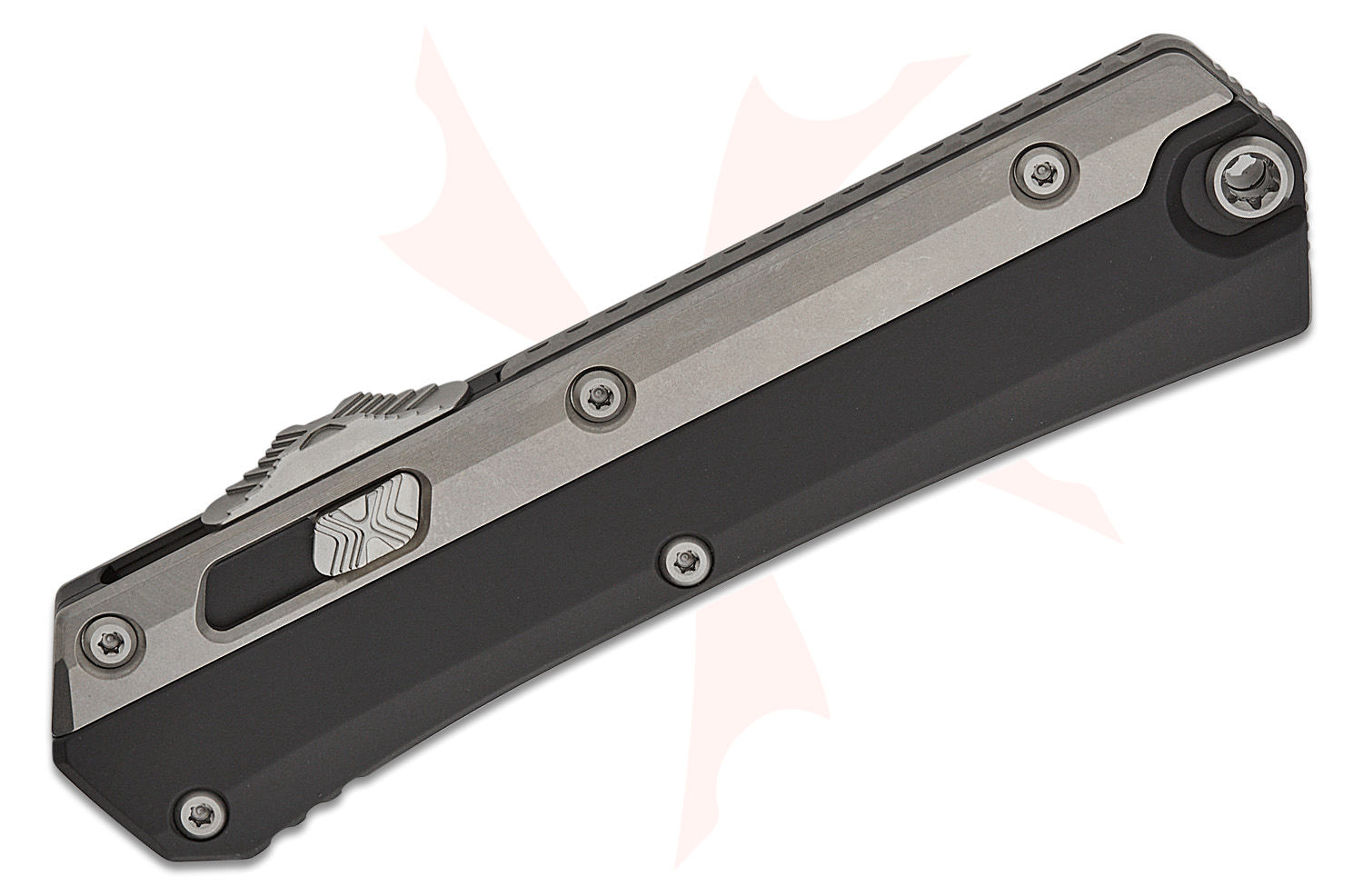 Microtech 184-11 Glykon AUTO OTF Knife 3.75" Stonewashed Double Combo ...