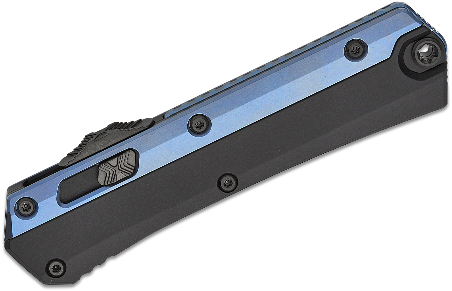 Microtech 184-2DLCBL Signature Series Glykon AUTO OTF Knife 3.75" Black ...