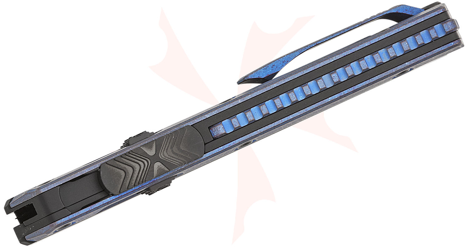 Microtech 184-2DLCBP Signature Series Glykon AUTO OTF Knife 3.75" Black ...