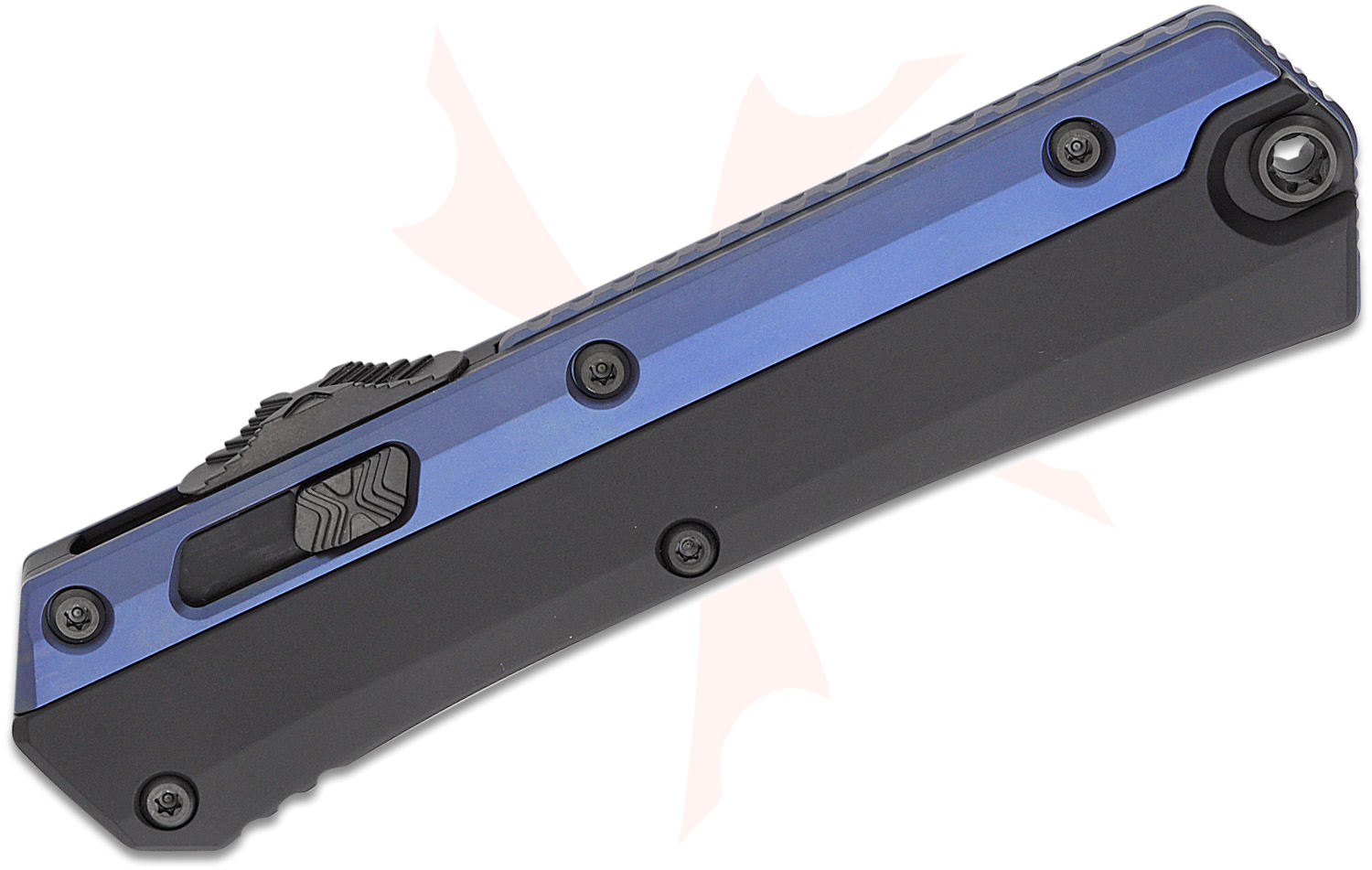 Microtech 184-2DLCPU Signature Series Glykon AUTO OTF Knife 3.75" Black ...