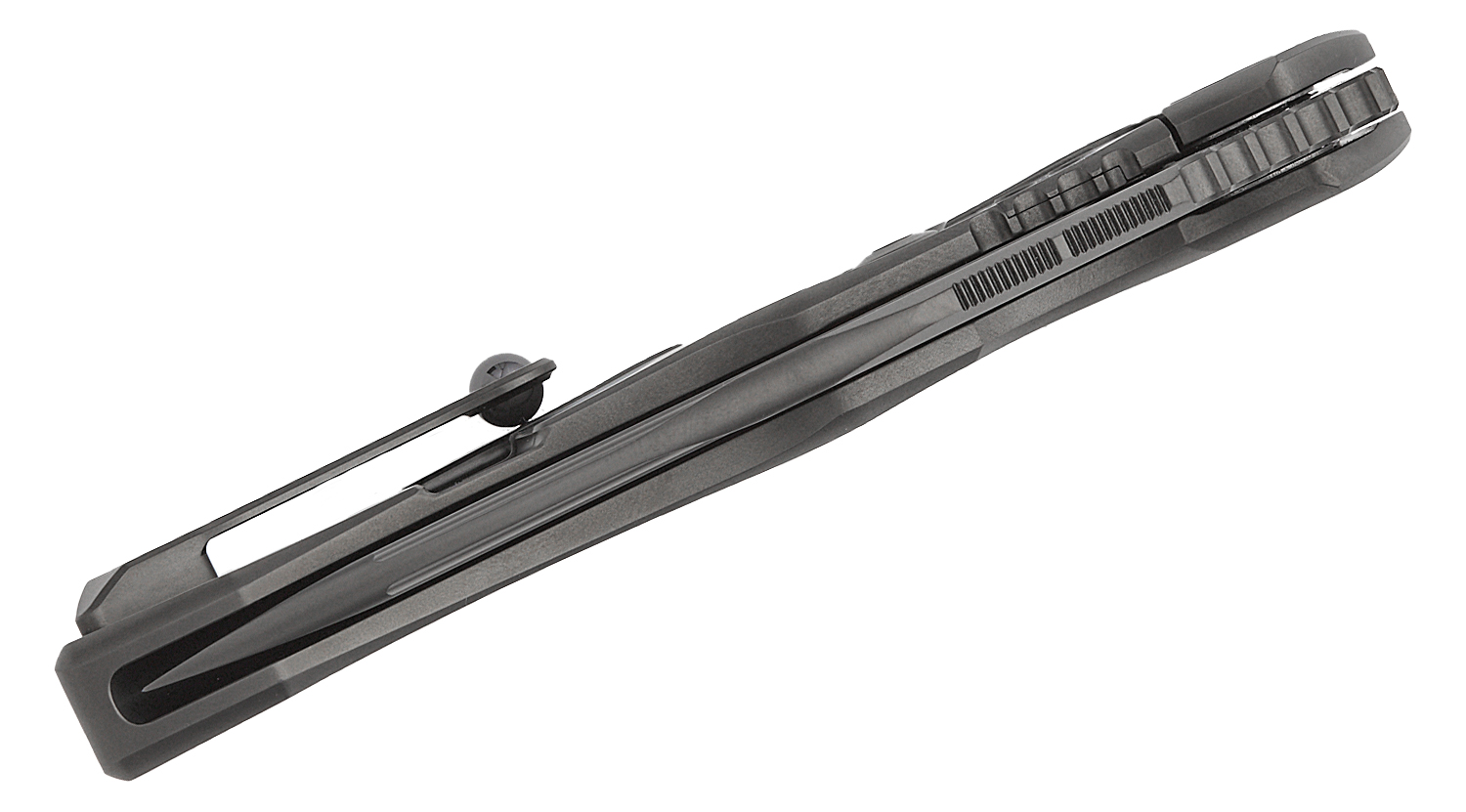 Microtech Anax Manual Folding Knife 3.7" M390 Black DLC Drop Point ...