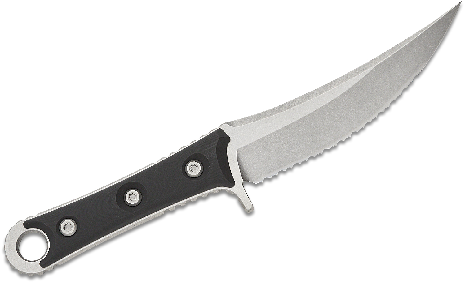 Microtech/Borka Blades 200-12 SBK Fixed Blade Knife 5.1" Stonewashed ...