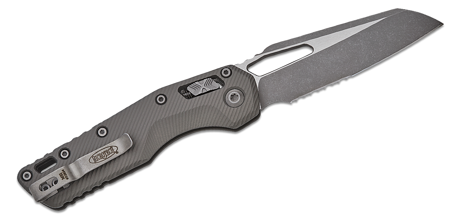 Microtech MSI RAM-LOK Manual Folding Knife 3.88" Bohler M390MK ...