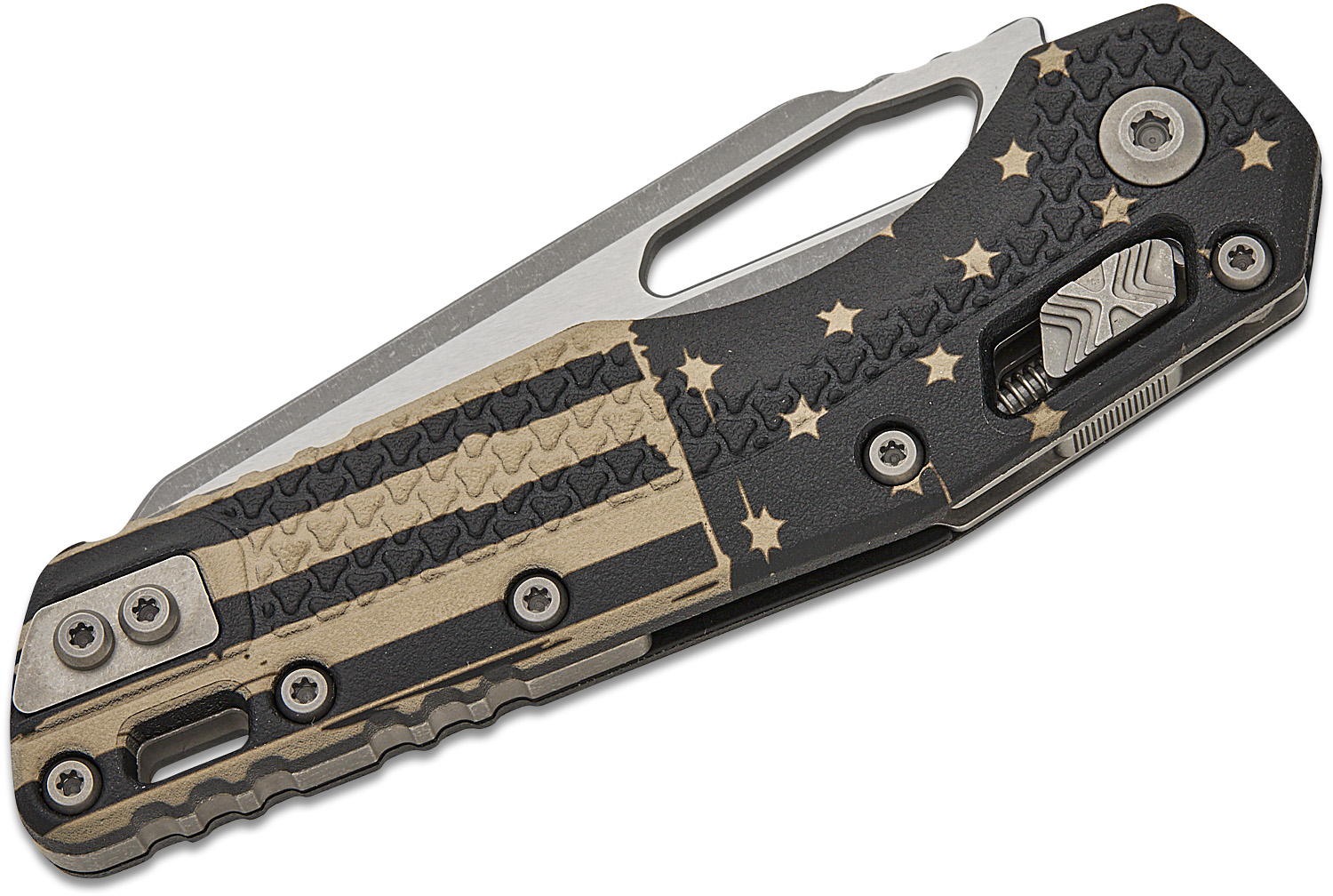 Microtech 210T-10APPMFLAG MSI RAM-LOK Manual Folding Knife 3.88" Bohler ...