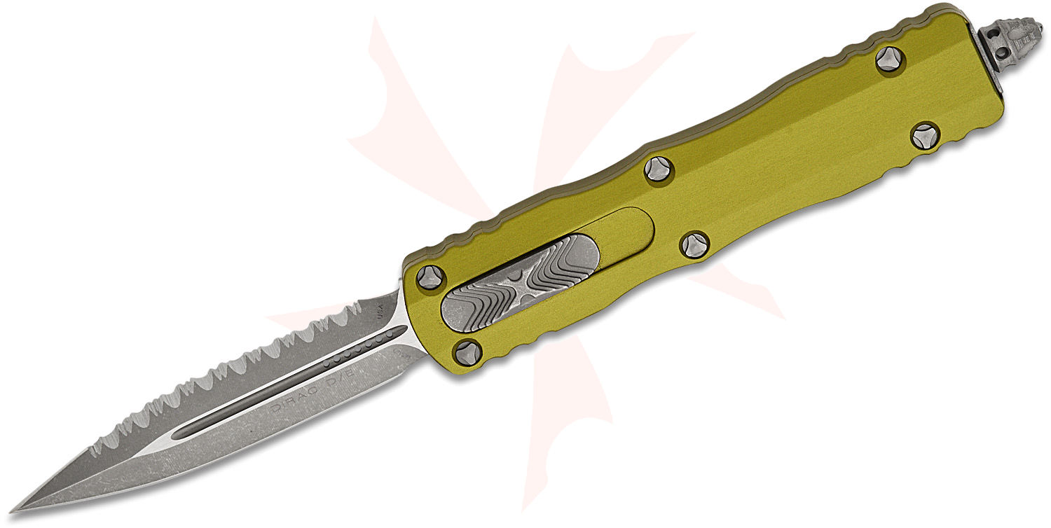 Microtech 225-12APOD Dirac AUTO OTF Knife 2.92" Apocalyptic Plain ...