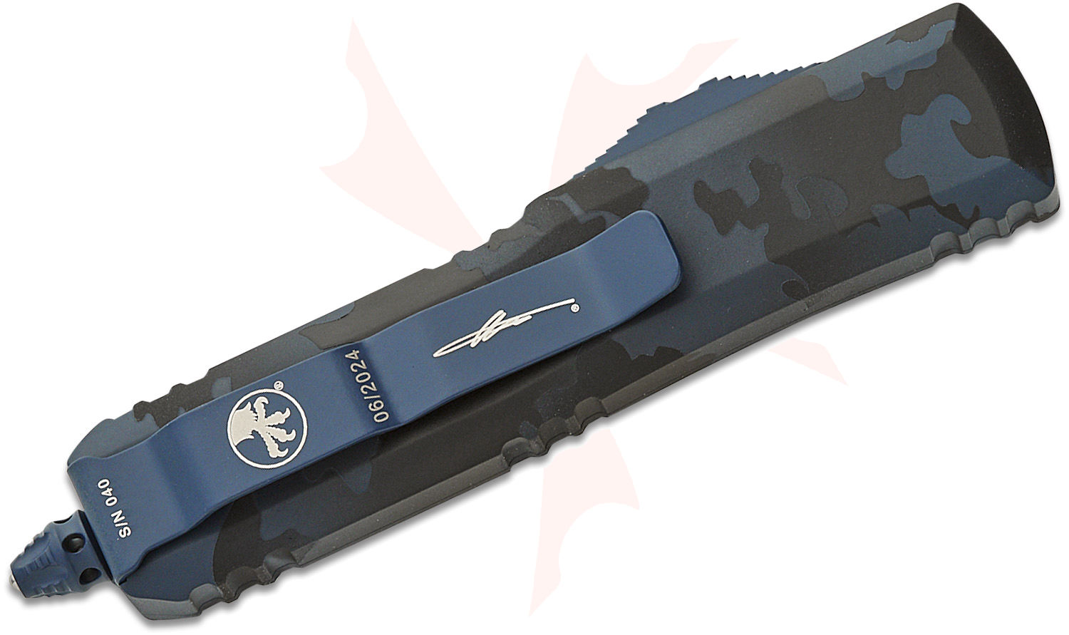 Microtech 231-1NACS Signature Series UTX-85 AUTO OTF Knife 3" Navy Camo ...