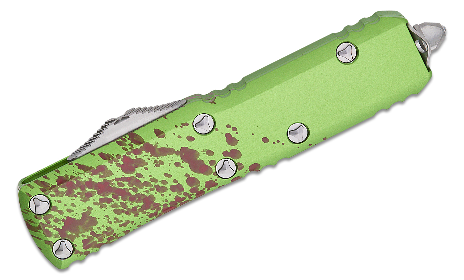 Microtech 232-11Z UTX-85 Zombie AUTO OTF Knife 3" Stonewashed Double ...