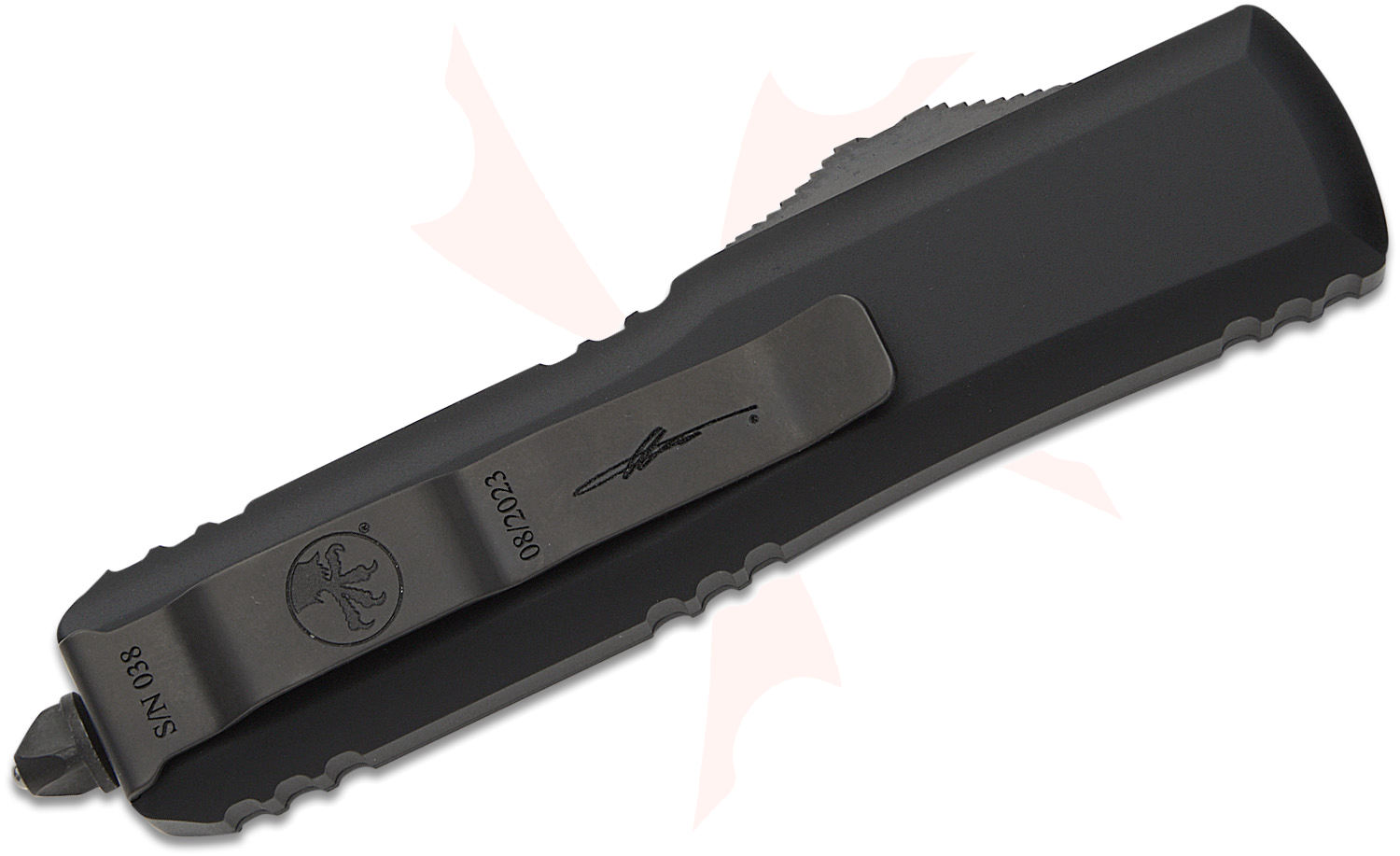 Microtech 232-16DLCTSH Signature Series UTX-85 Shadow AUTO OTF 3" Black ...