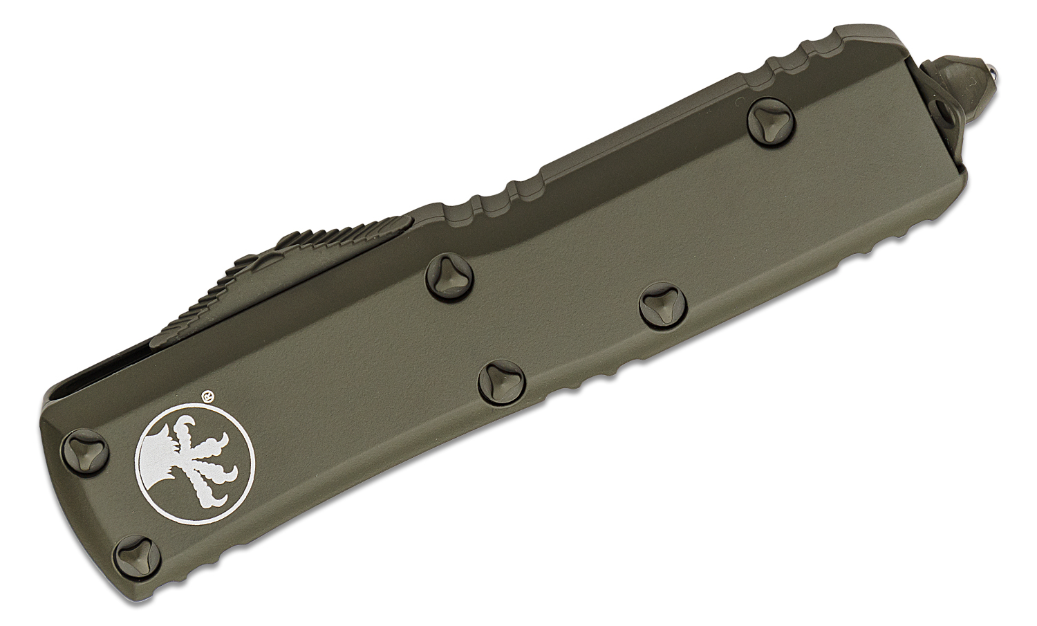 Microtech 232-1COD UTX-85 AUTO OTF Knife 3" OD Green Cerakoted Double ...